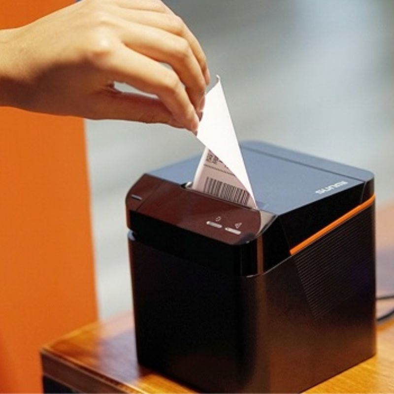 Imprimante thermique reçus The Cube 57mm, compacte, rapide